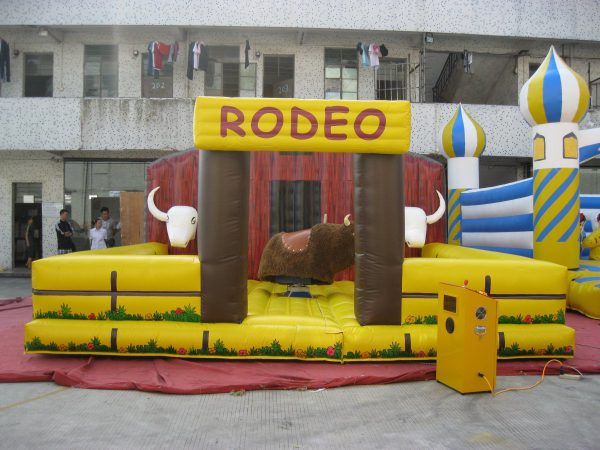 Mechaniczny byk rodeo wesja exclusive, kupno - e-dmuchańce producent